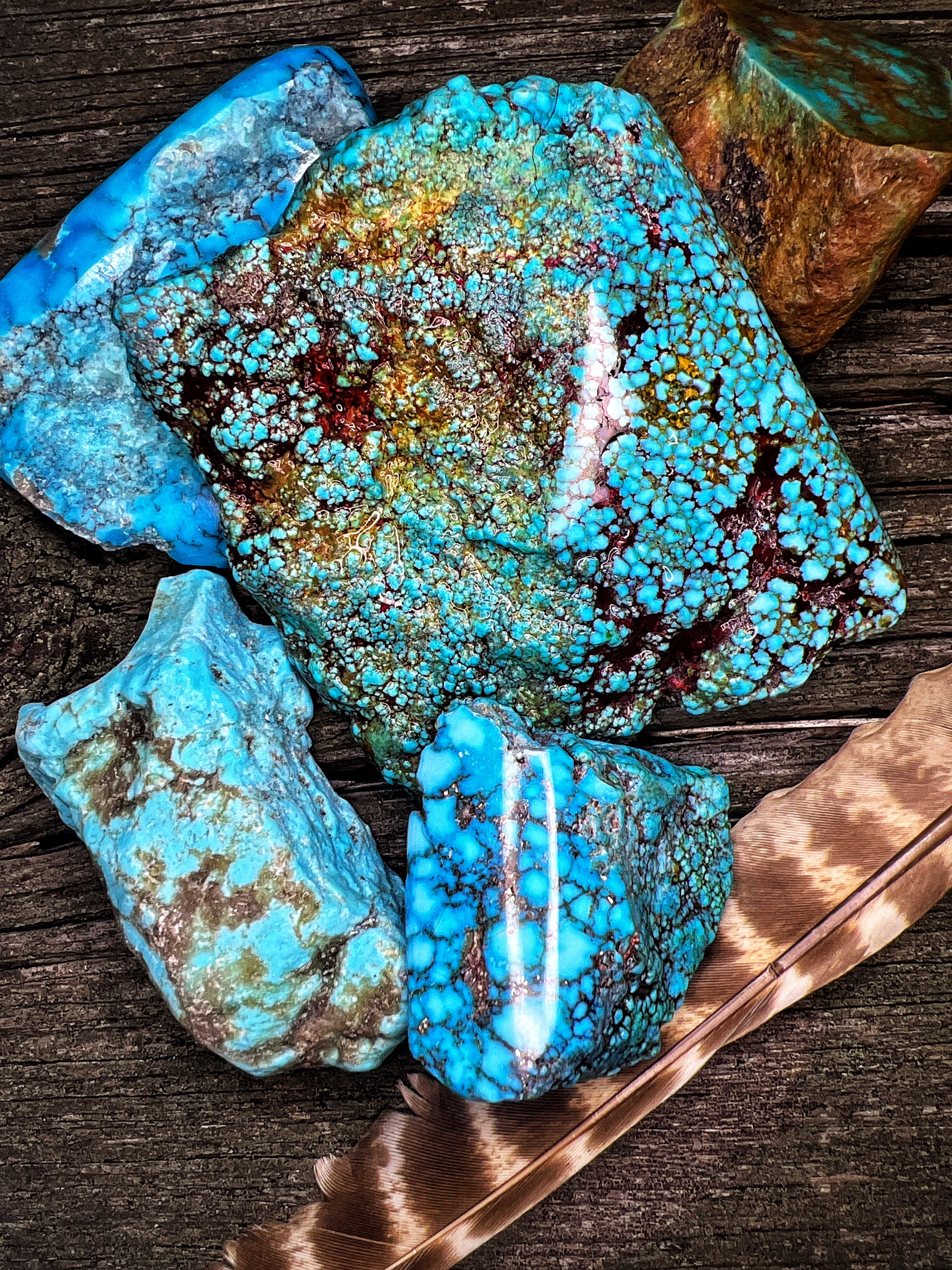 Kingman & Arizona Mines - Turquoise Cabs – Billy B Turquoise