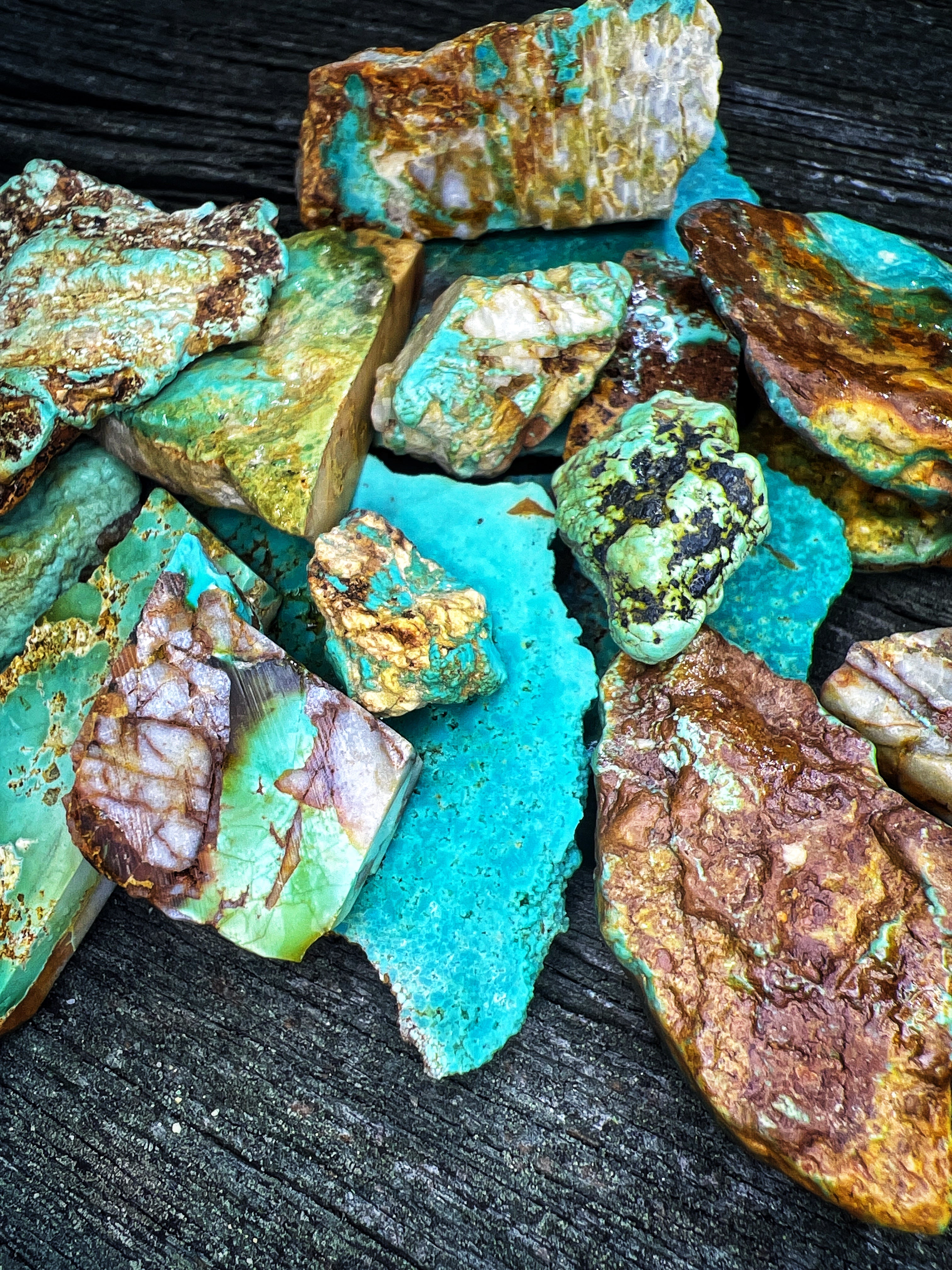 Royston & Nevada Mines - Turquoise Rough – Billy B Turquoise