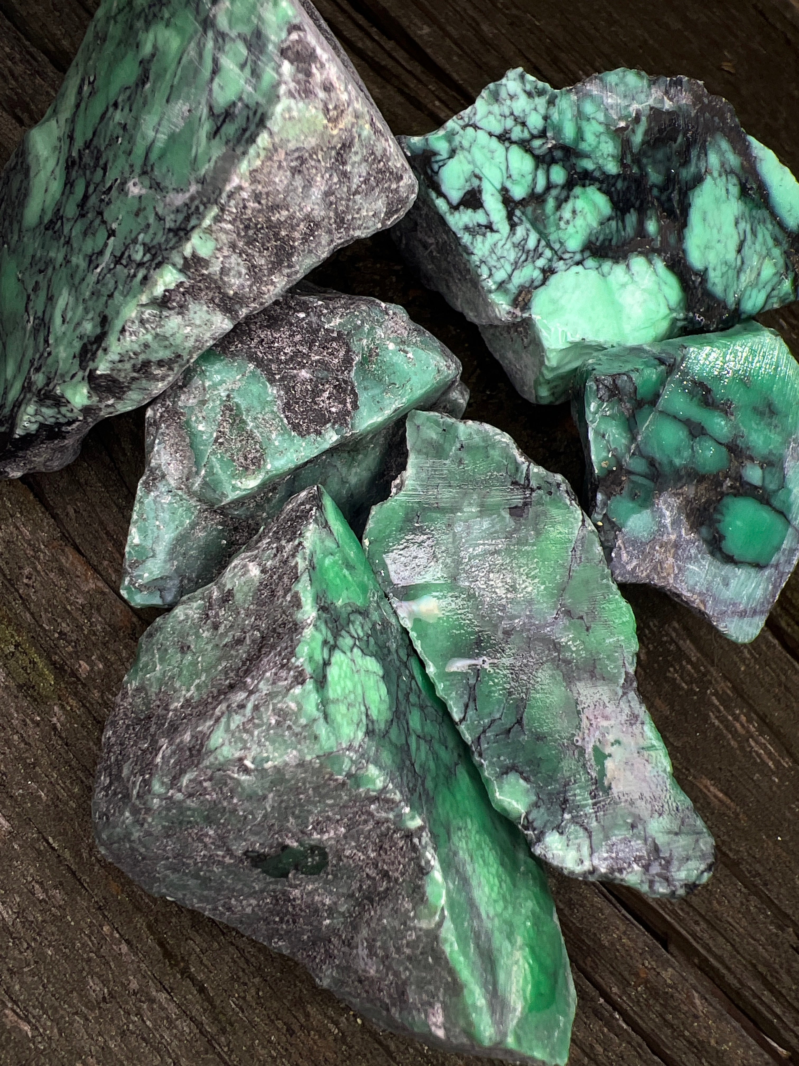Black Bridge - Variscite Cabs – Billy B Turquoise
