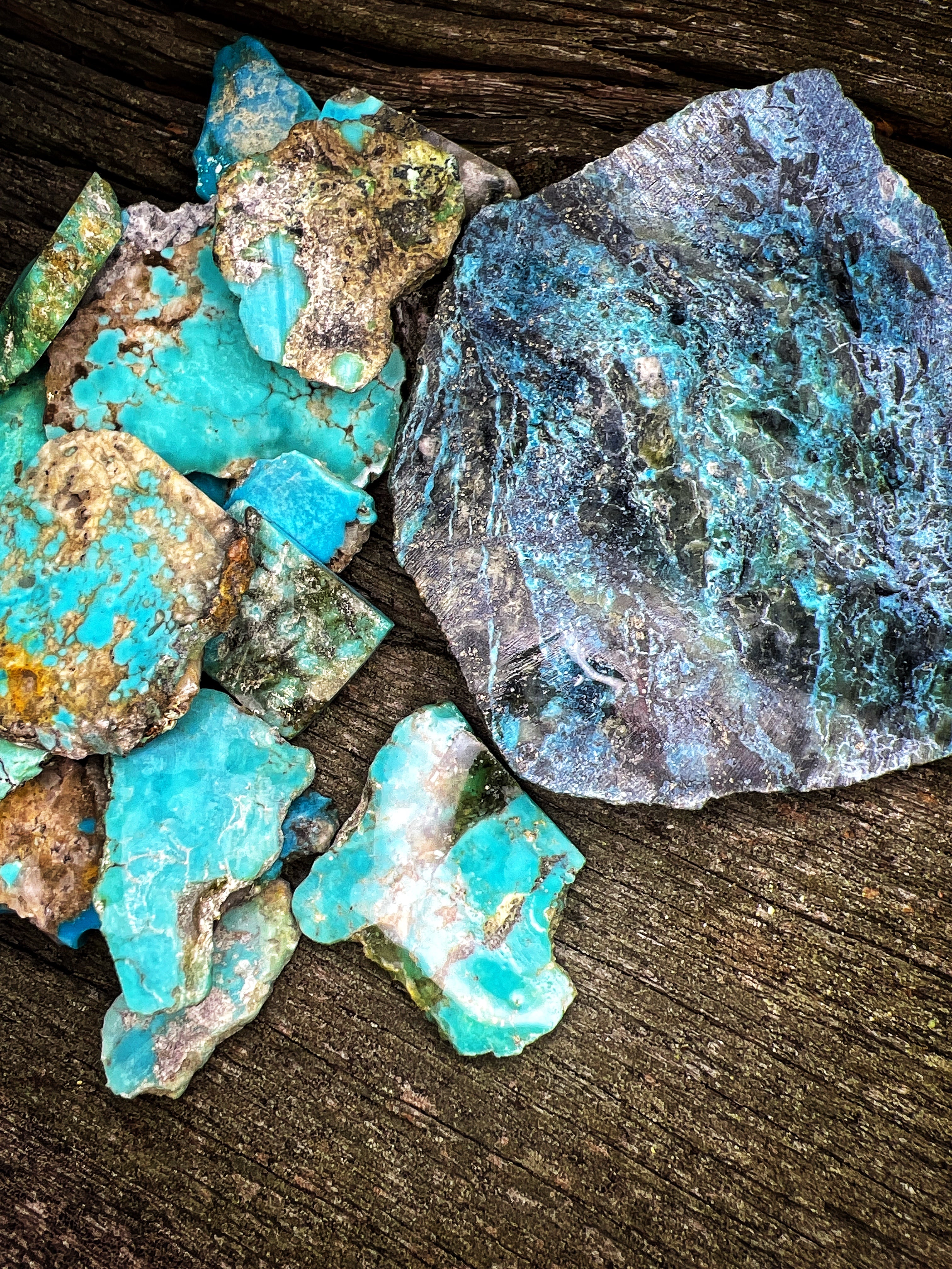 Morenci & Blue Diamond - Turquoise Rough – Billy B Turquoise